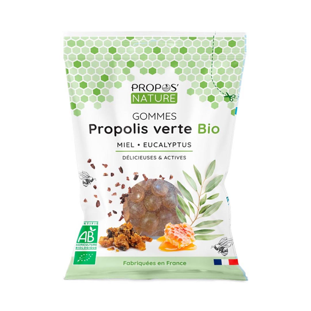 Bio-Honig- und Grünpropolis-Pastillen - Eukalyptus - Elliotti