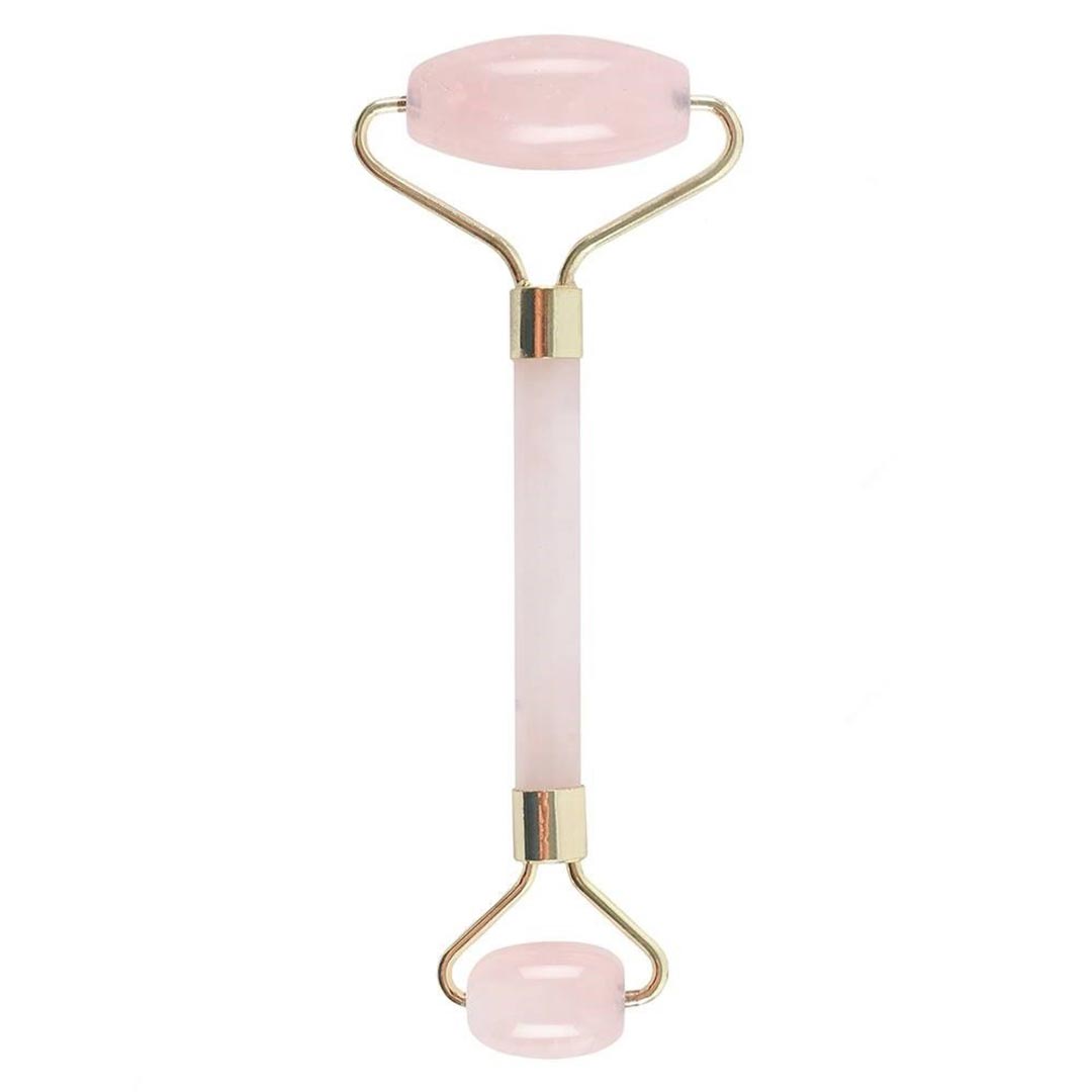 Rodillo de cara doble de cuarzo rosa - Elliotti